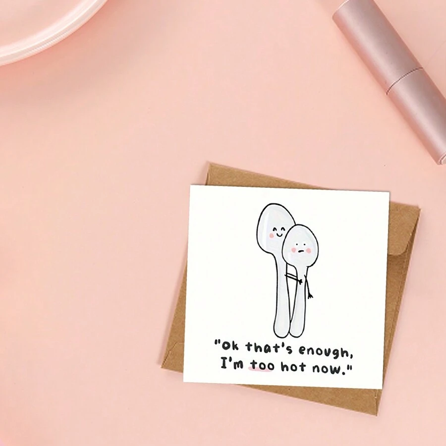 Funny Spooning Birthday Card For Boyfriend, Big Spoon Little Spoon ...