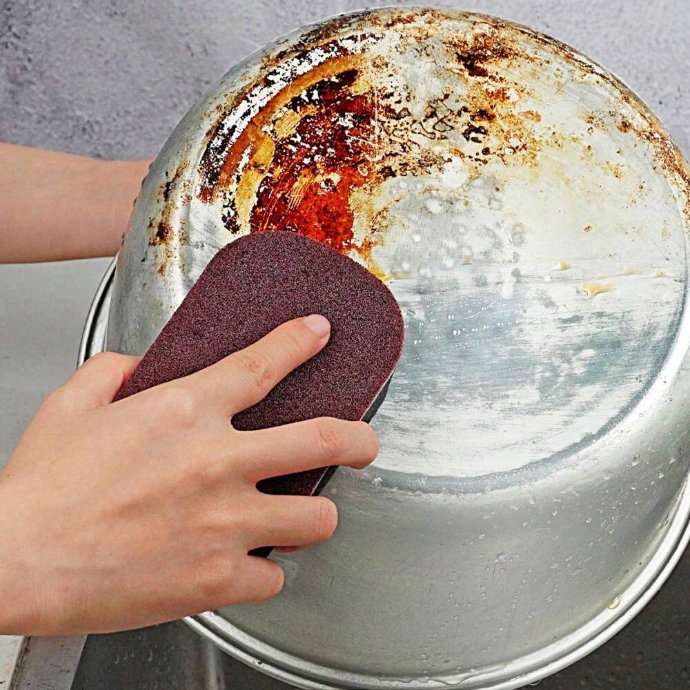 4pcs/Set Magic Sponge, High-Density Sponge With Emery, Kitchen Cleaning ...