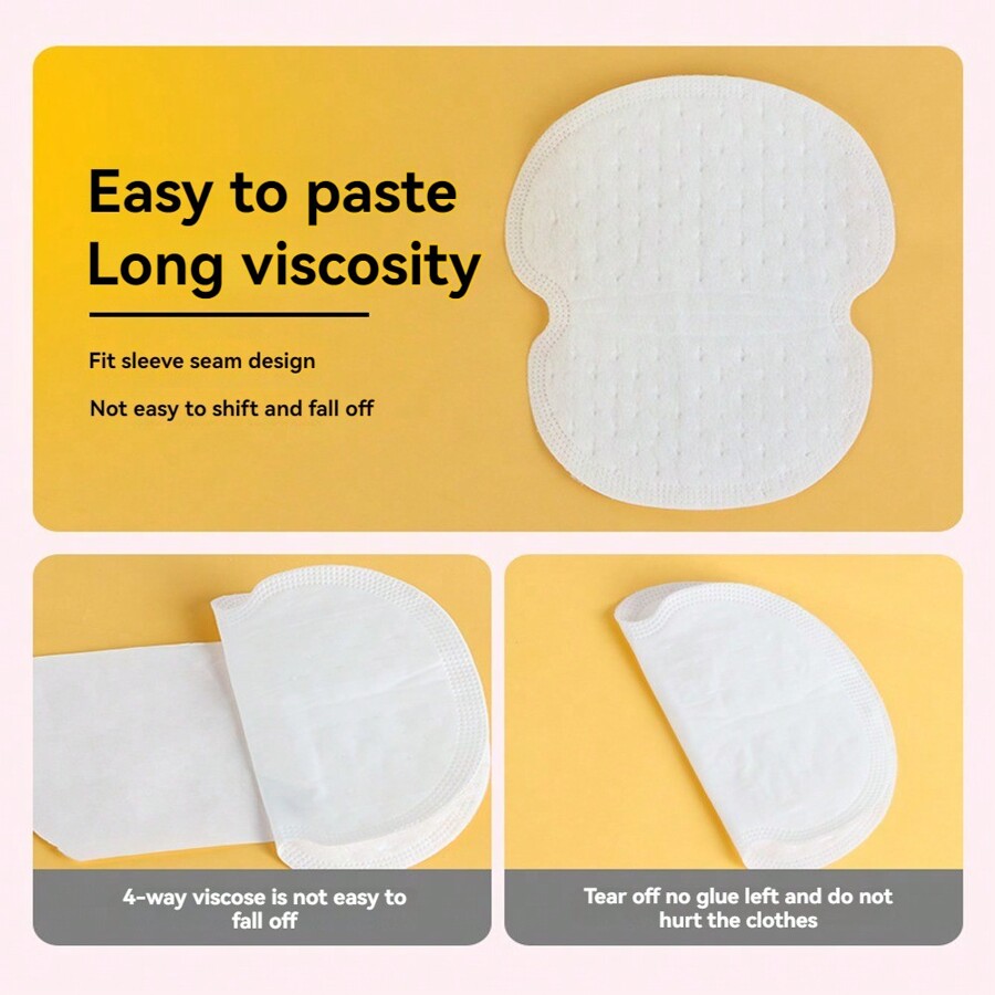 20/30/50pcs Underarm Sweat Absorbing Patch, Polymer Underarm Anti Sweat ...