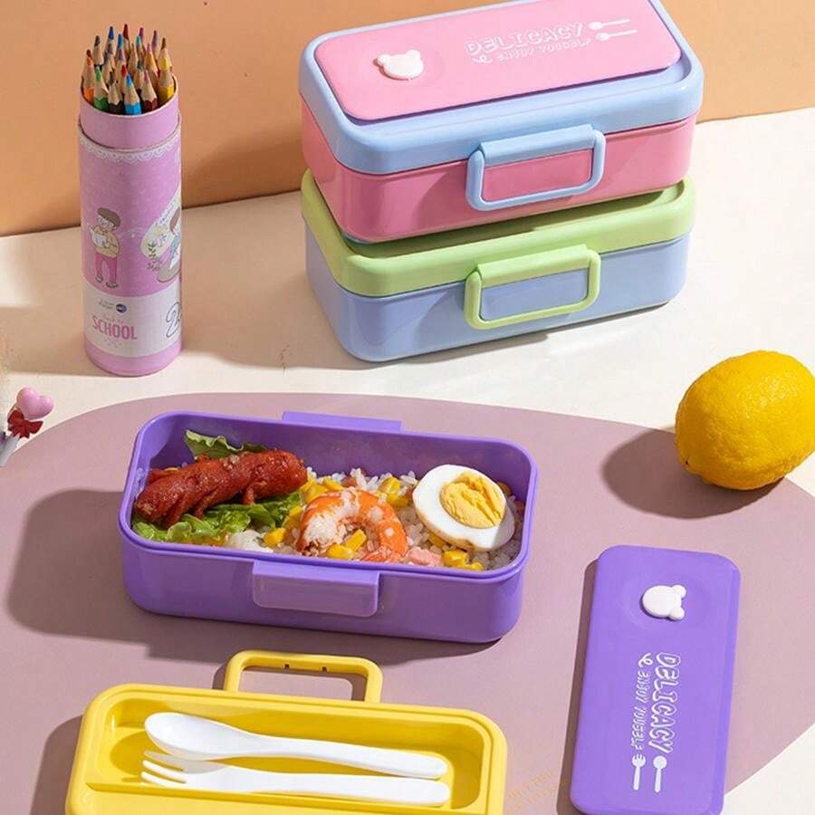 700ML Lunch Box, Bento Box, Food Container, Portable And Handheld Lunch ...
