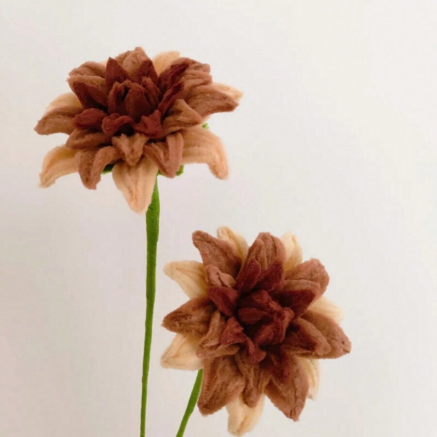 500pcs Ultra Dense Brown Series Pipe Cleaners Light Dark Coffee ...