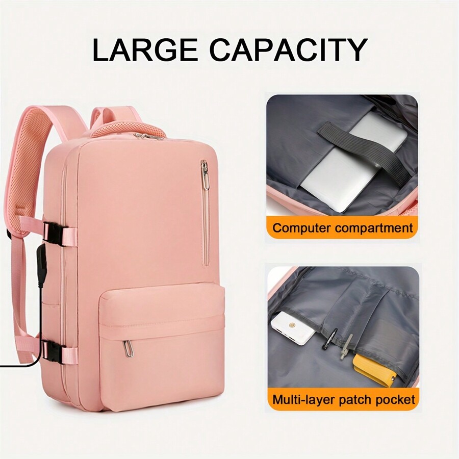 CALINNL Large Capacity Laptop Backpack, Airline Approved Travel ...