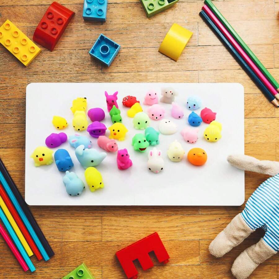 Random Style Squeeze Toy, Cute Cartoon Dumpling Shaped Mini Stress ...