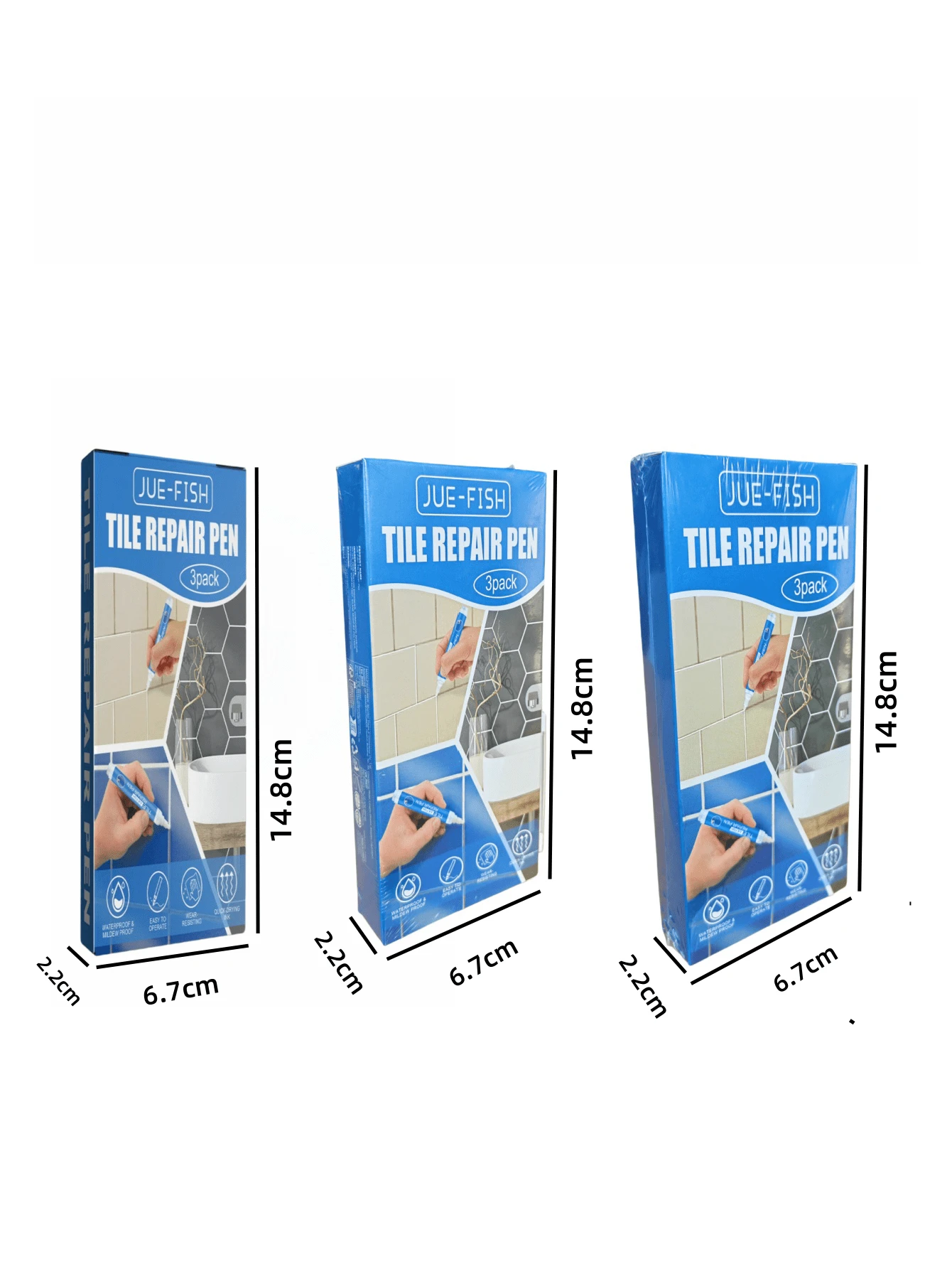 Tile Repair Pen, Waterproof Anti-Mildew Floor Gap Beautifier Ceramic ...