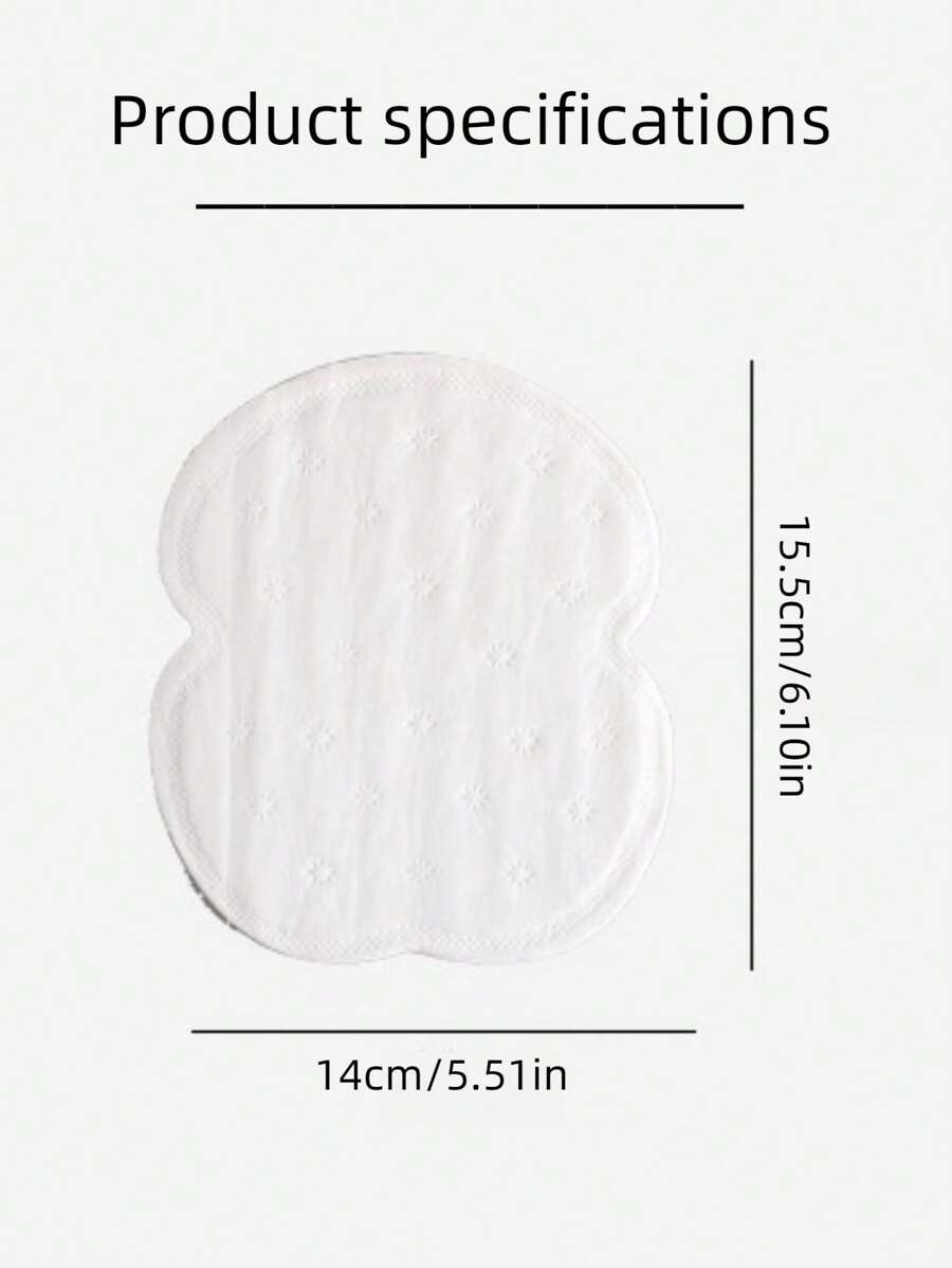 50pcs Disposable Anti Sweat Patches, Armpit Anti Sweat Pads, Invisible ...