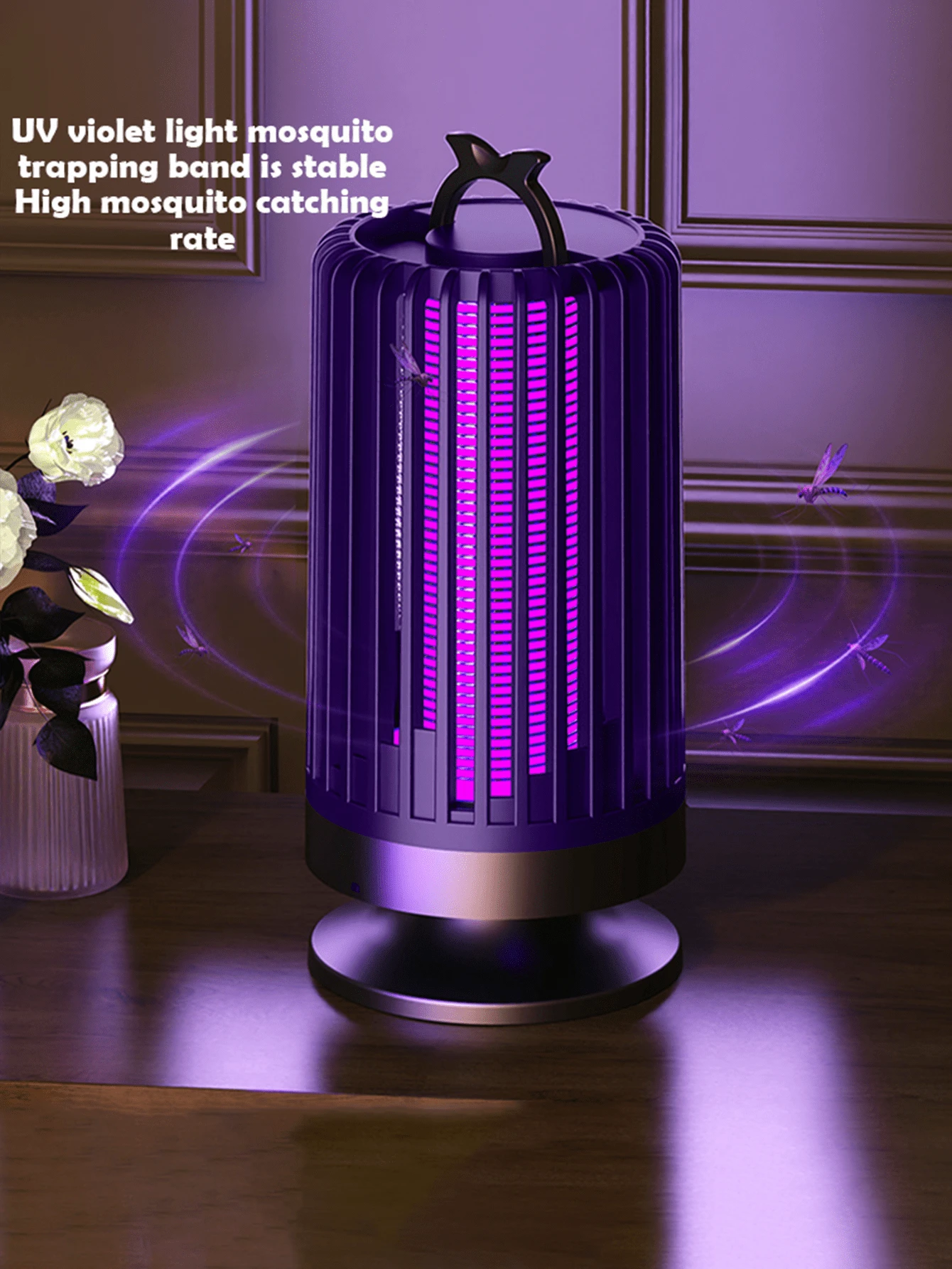 Insecticide Lamp, USB-Powered Mosquito Fly Killer, Non-Radiative LED ...