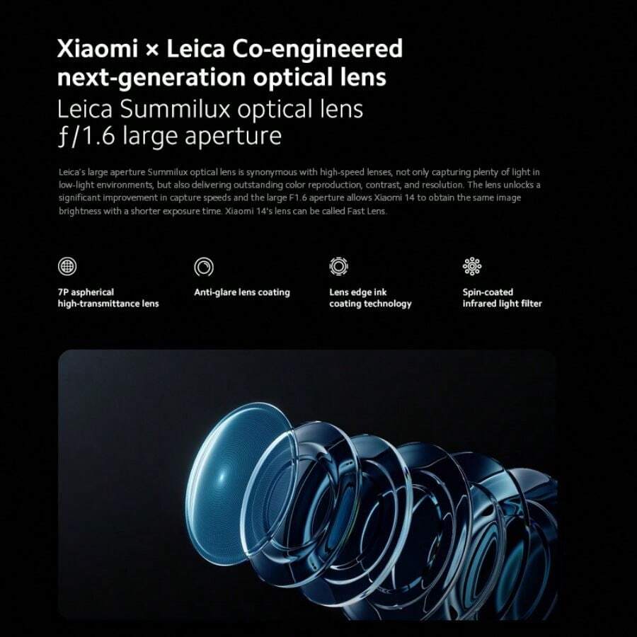 XIAOMI Xiaomi 14 Global Version Smartphone NFC Next-Generation Leica ...