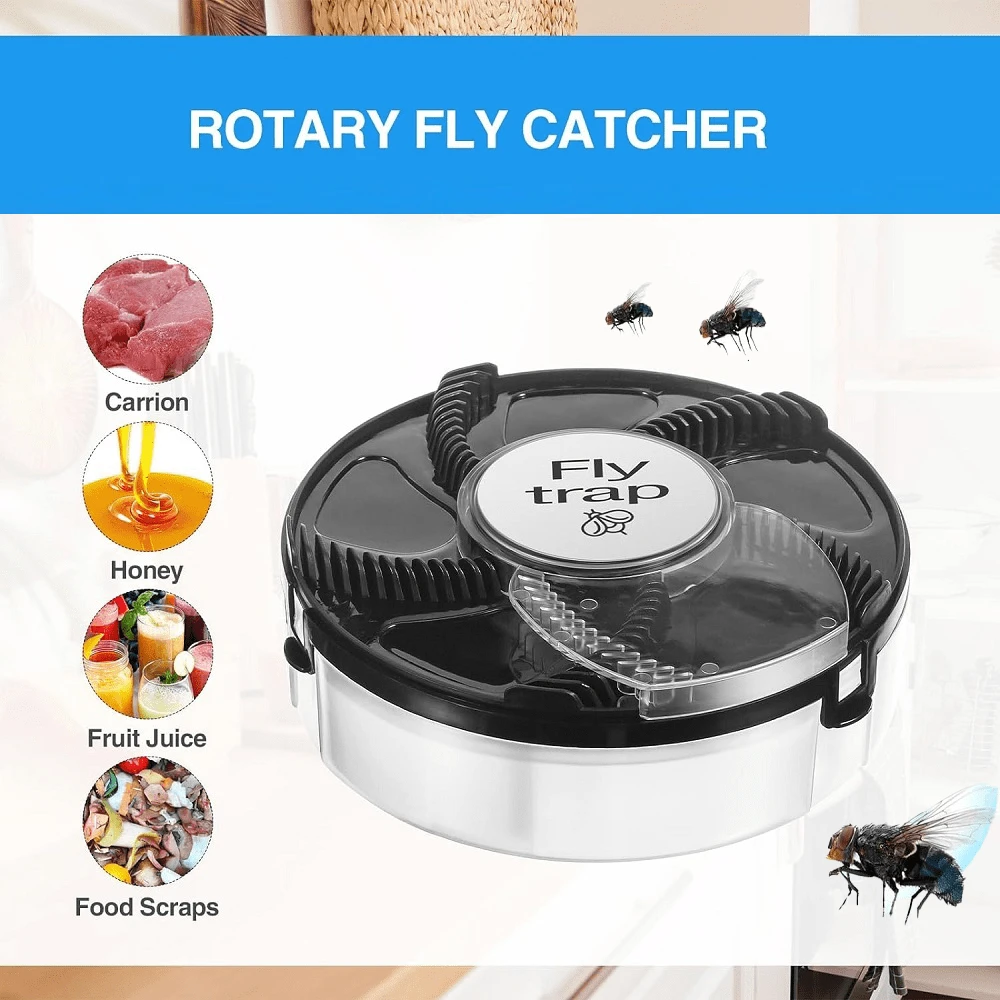 1pc Electric Fly Trap Pest Device Gnat Flying Insect Trap Automatic ...