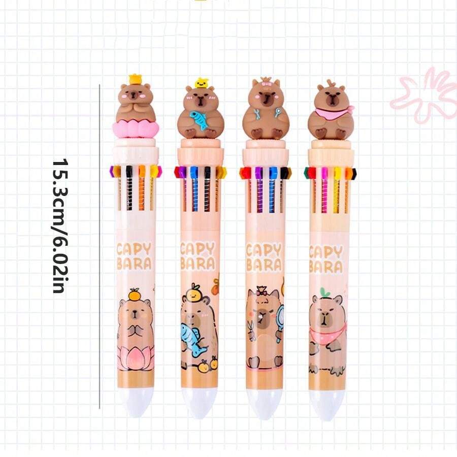 1pc Randomly Selected Creative And Cute Capybara Animal Shaped ...