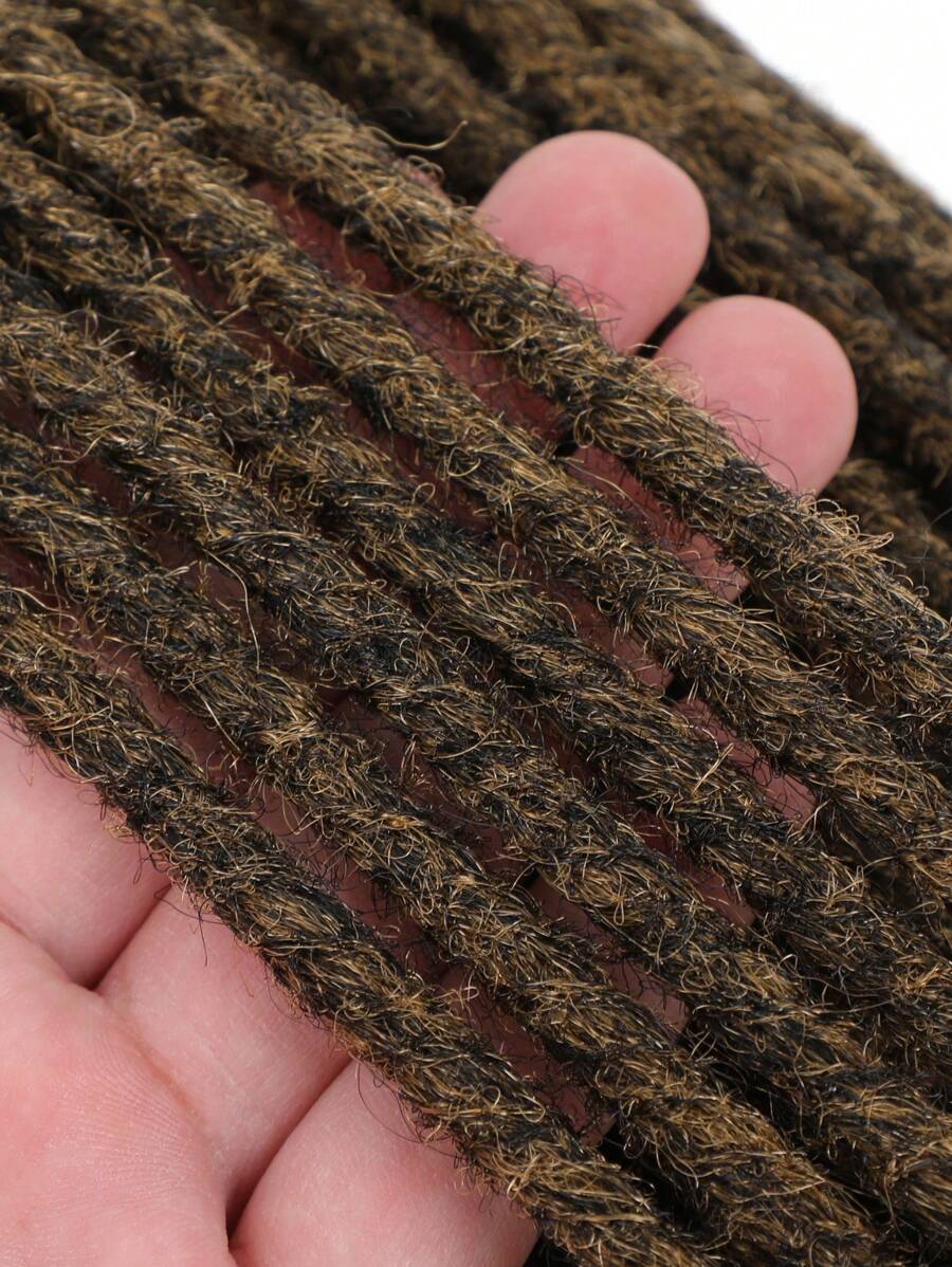 24 Inch Synthetic Dreadlock Extensions 10 Strands/Pack Single Ended 100 ...