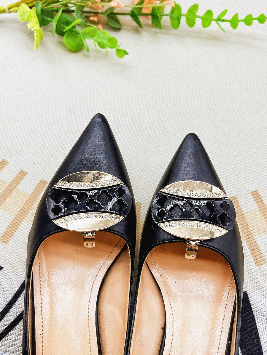 2pcs Detachable Shoe Buckles Shoe Clips DIY High Heel Shoe Accessories ...