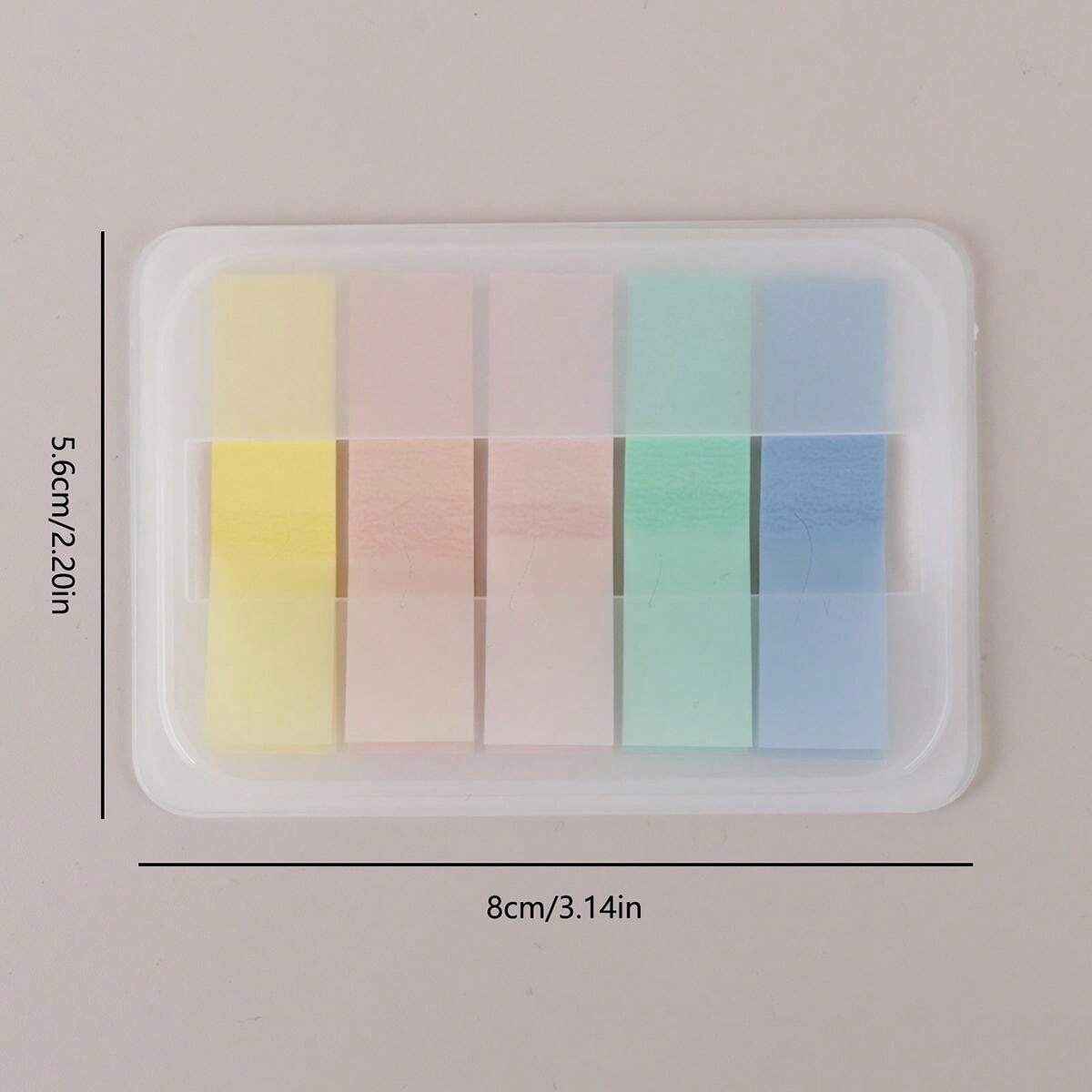 Onglets à index inscriptibles, Notes adhésives colorées de type Macaron ...