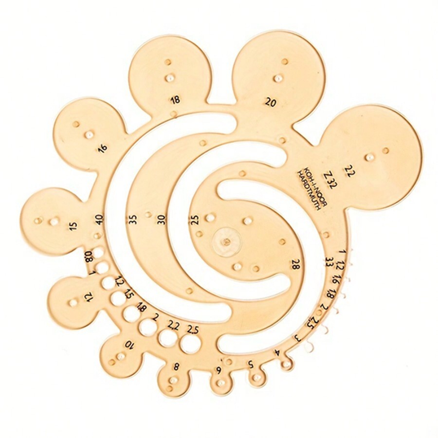 1pc, Drawing Compass Circle Template Set, PC Material Circle Maker ...