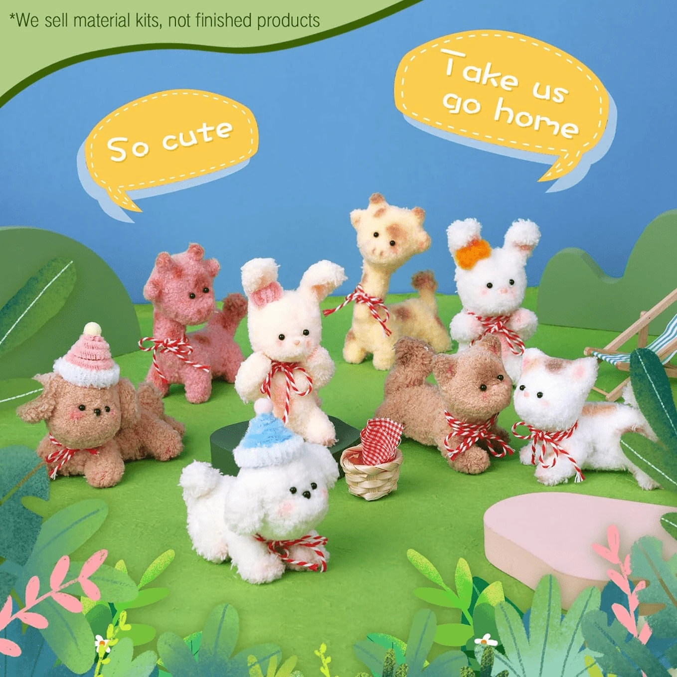 Pipe Cleaner Bear, Pipe Cleaners Craft Kit, Step-By-Step Tutorials ...