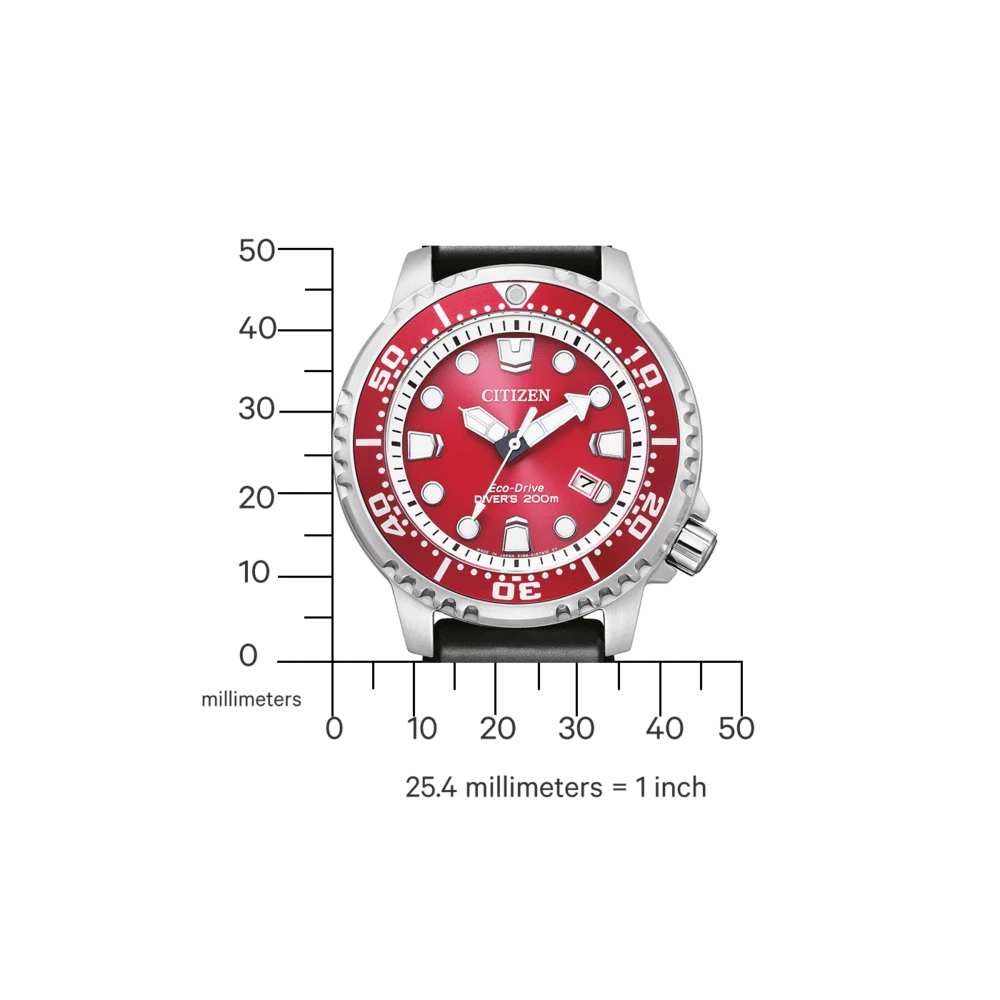 Citizen Drive Promaster Red Dial Men's Watch BN0159-15X | SHEIN USA