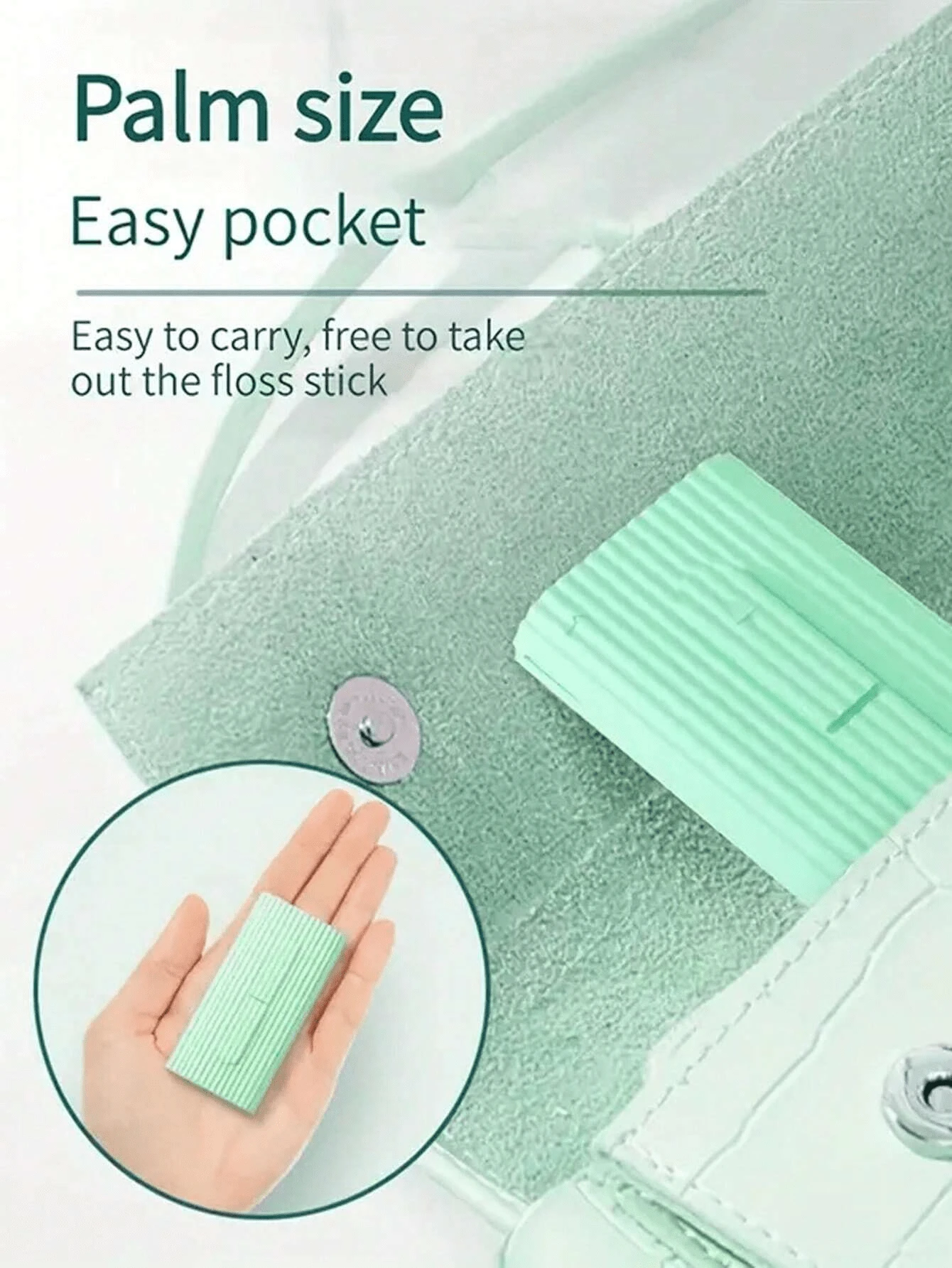 1 PC Portable Floss Storage Box With 10PCS Dental Floss Home Automatic ...