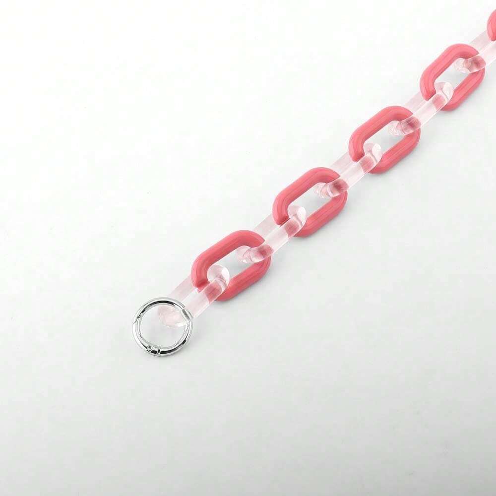 One Transparent And Colorful Acrylic Handbag Chain, 40cm Or 60cm In ...