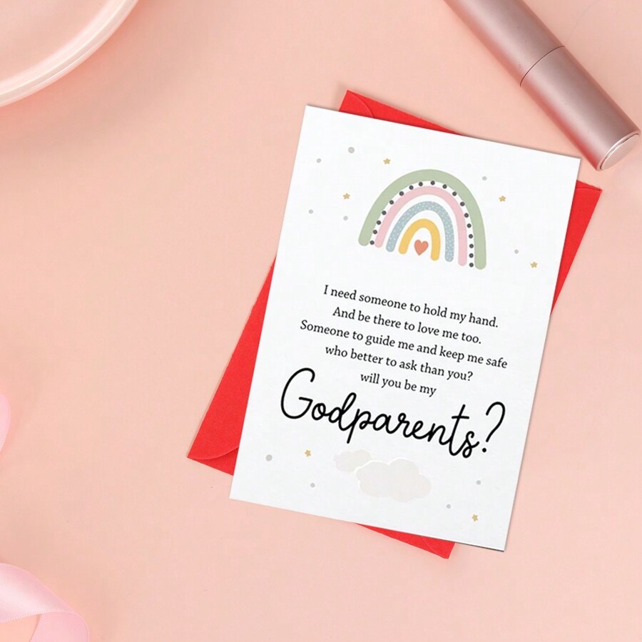 Will You Be My Godparents Card, Godparents Proposal Card, Personalised ...