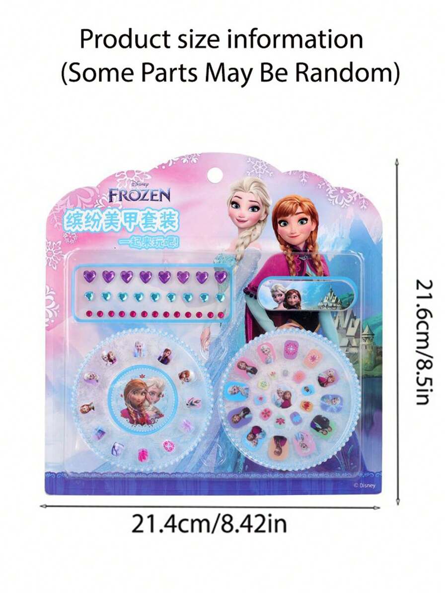 1Set Genuine Frozens Small Size Nail Decals Elsas Annas Princess DIY ...