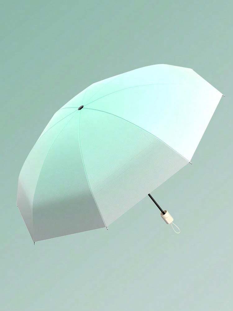 Paraguas manual plegable en 3 partes de gradiente de alto valor para ...