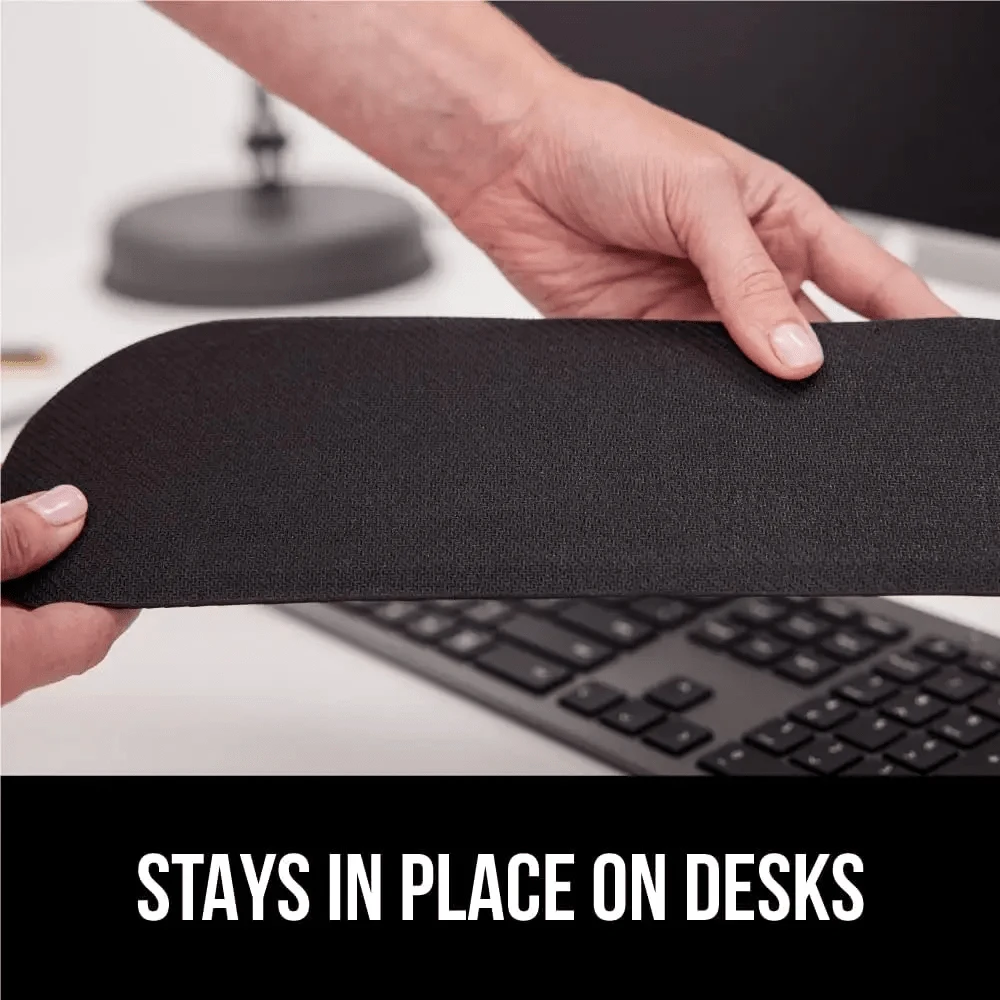 Gorilla Grip Silky Gel Memory Foam Wrist Rest For Computer Keyboard ...
