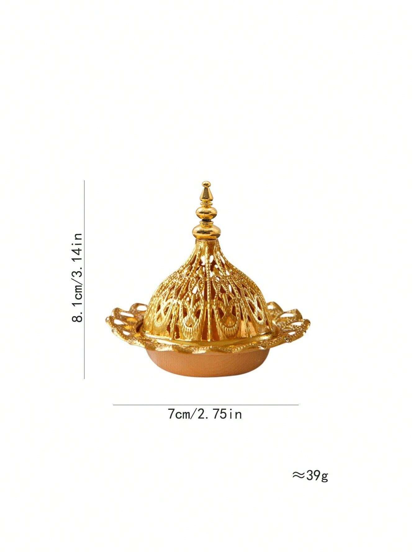 1pc-Vintage Medieval Court Style Tower Incense Diffuser Arabic Metal ...