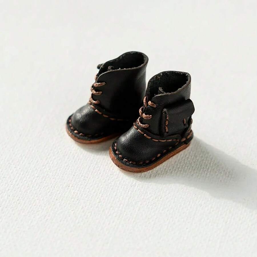 New Blyth Shoes Flat Cowhide High Boots For Ob22 24 Ymy Licca Azones Ob24 Doll Accessories Mini ...
