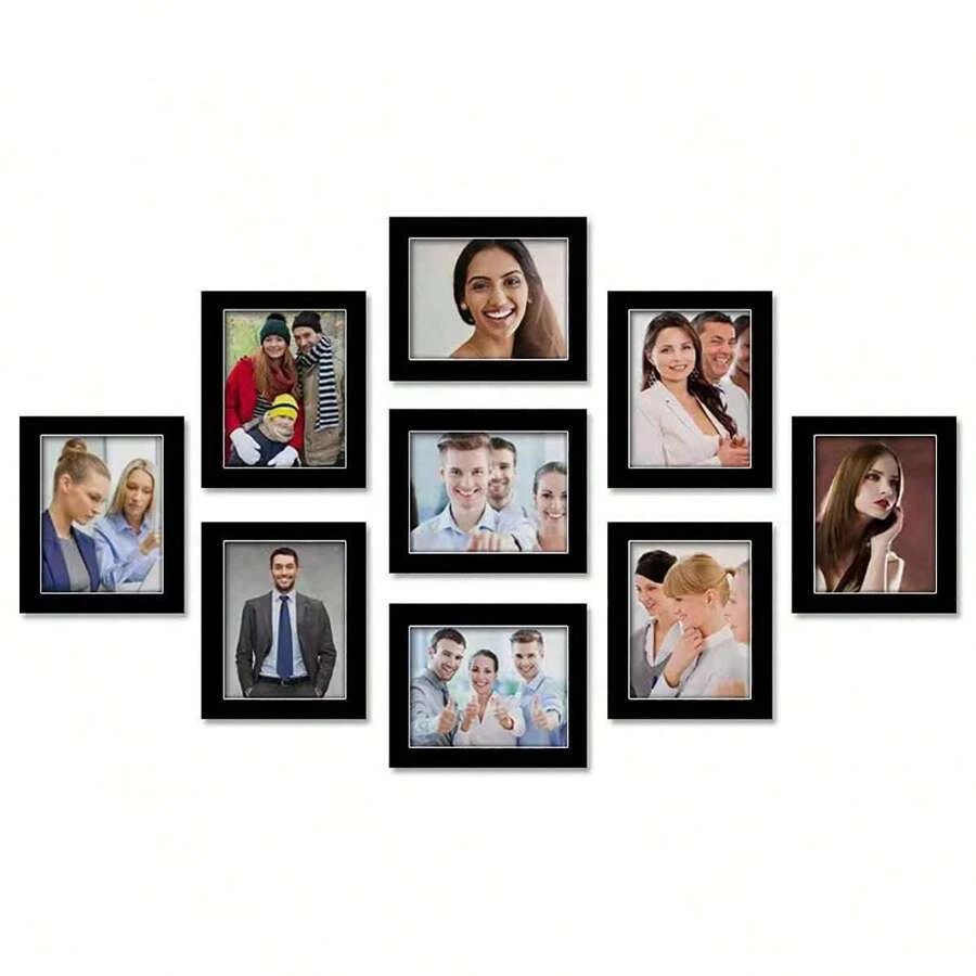 10pcs Cardboard Photo Frames For 6-Inch Pictures, Wall-Mounted Collage ...