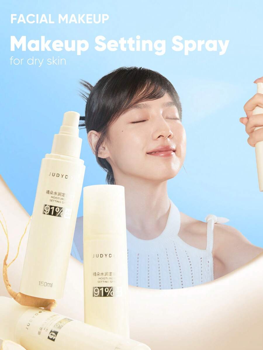 JUDYDOLL Moisturizing Setting Spray 150ml, Long-Lasting Antimacassar ...