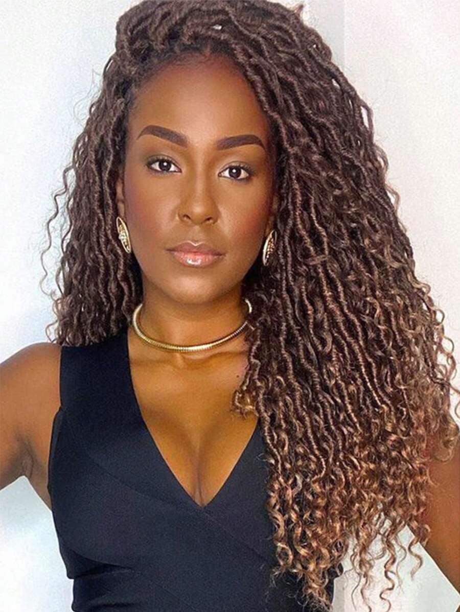 Tresses au crochet Cheveux Passion Twist Synthétique River Goddess ...