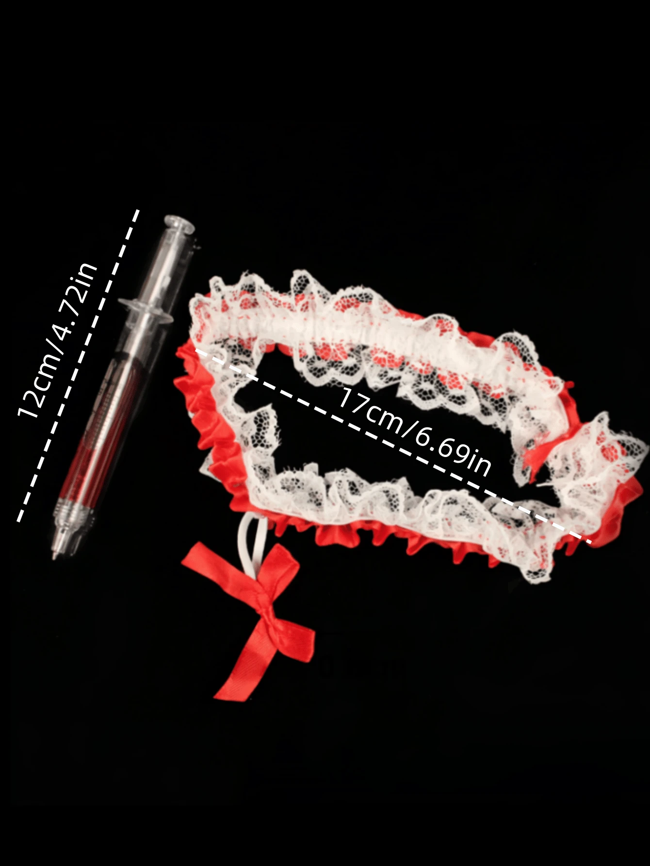 4pcs Nurse Cos Set Stethoscope Headband Leg Set Accessories Personal ...