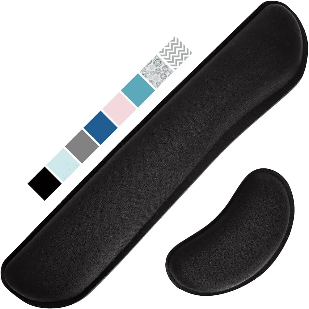 Gorilla Grip Silky Gel Memory Foam Wrist Rest For Computer Keyboard ...