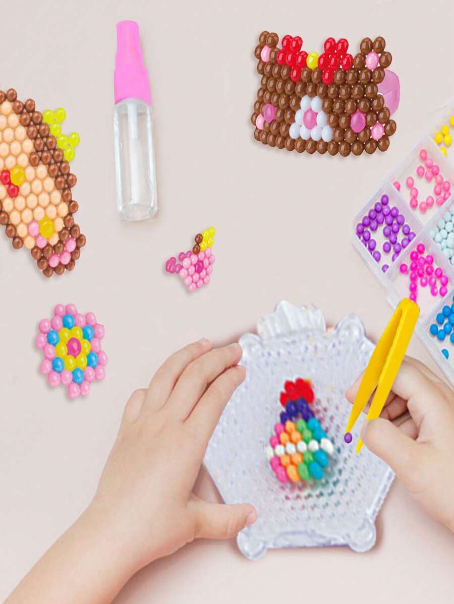 Water Mist Beads (24 Colors) / Non-Iron Fuse Bead Magic Kit - DIY Art ...