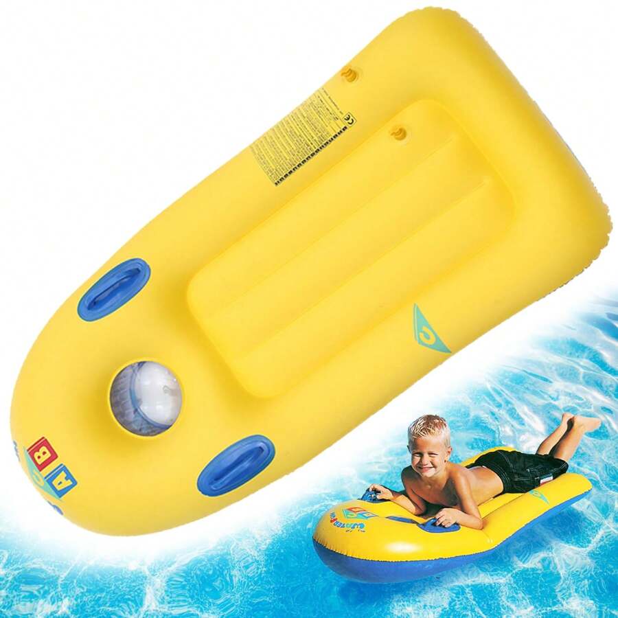 Inflatable Surf Body Board With Handles, Inflatable Surfboard For Beach ...