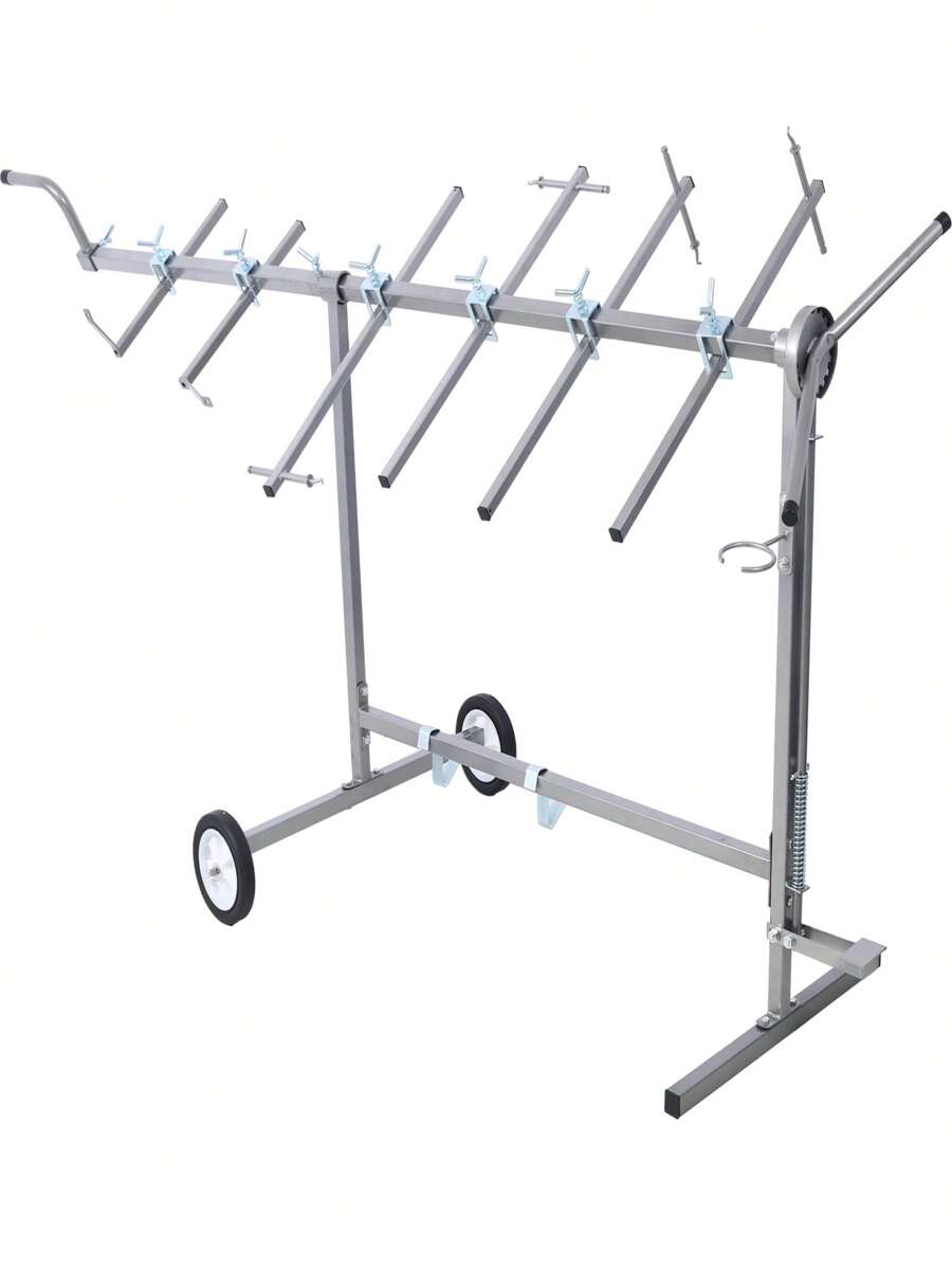 Auto Paint Stand Panel Hood Hanger Spray Rack Paint Rack, 360º Rotating ...