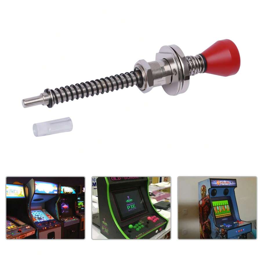 Pinball Loaded Spring Rod Arcade Machine Assembly Ball Plunger Shooter ...