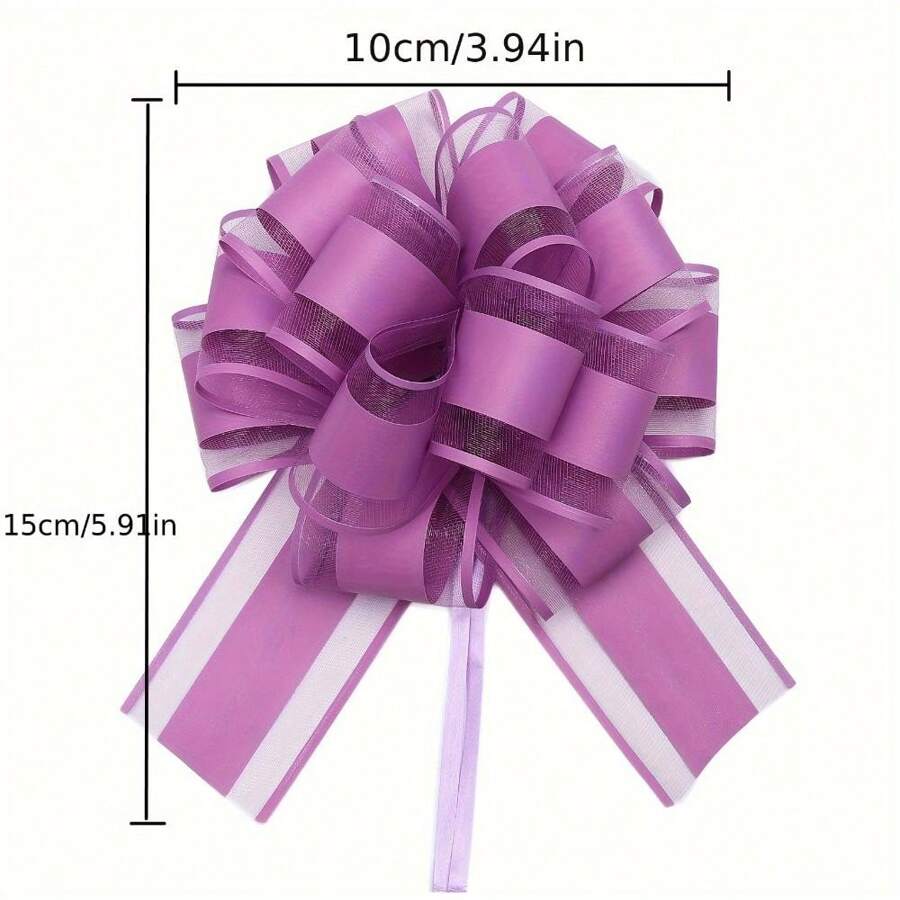 20pcs/Set, Gift Packaging Bows For Gift Decoration, Macaron Suya Snow ...