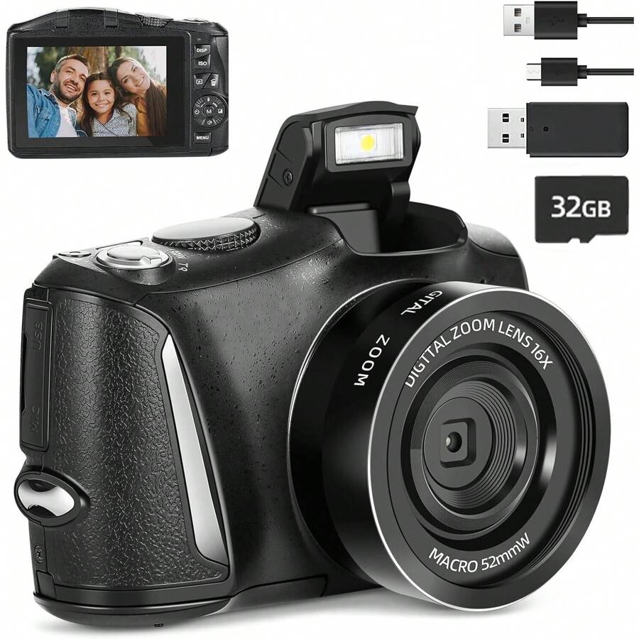 NBD Fotocamera digitale NBD 4K per fotografia e video con autofocus ... NBD Fotocamera digitale NBD 4K per fotografia e video con autofocus ...