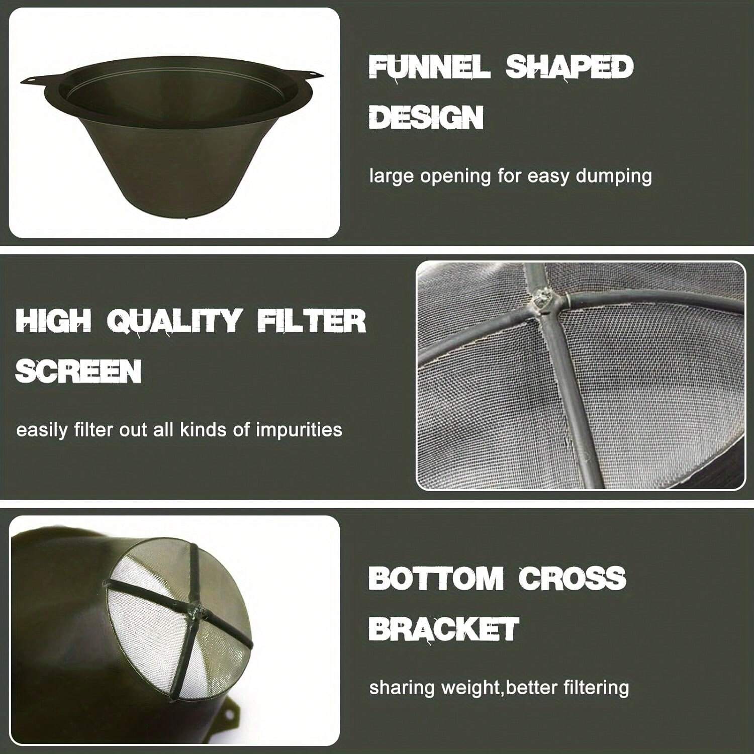 30Pcs Paint Filter,100MM 190 Micron Plastic Paint Filter Strainer With ...