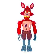 Five Nights Freddys Fnaf Foxy Figure Toy Animatronic Terror Articulated ...