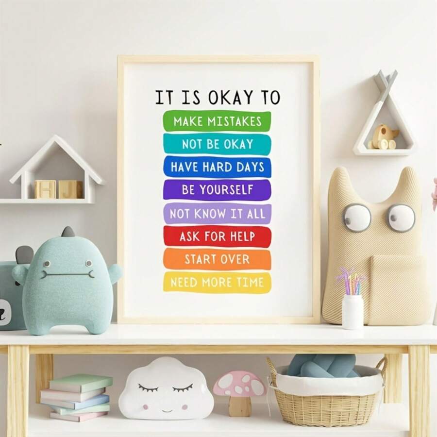 Boho Feelings Empowerment Poster - Inspiring Classroom Decor For ...