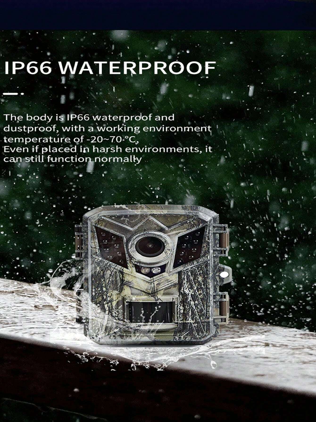 Pet Camera Hunting Trail Camera 1080P Infrared Night Vision Motion ...