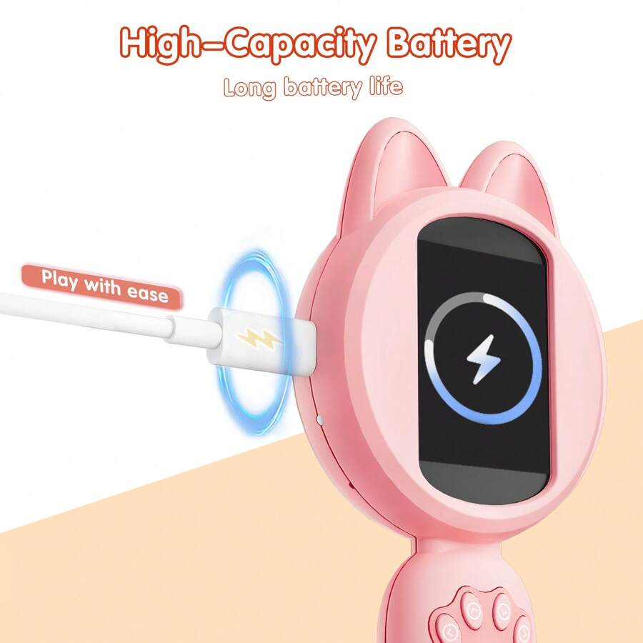 HD 2.0-Inch IPS Color Screen Cute Magnifying Glass Hand-Held Digital ...