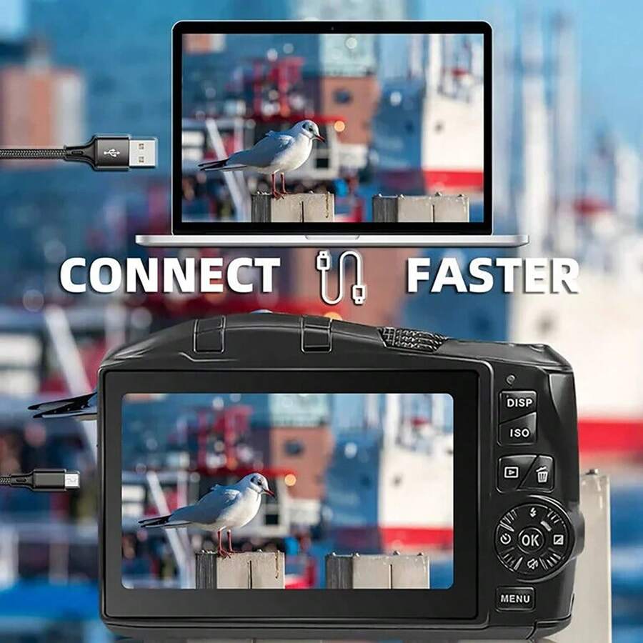 NBD NBD 4K digitale camera's voor fotografie en video met autofocus 16x ...