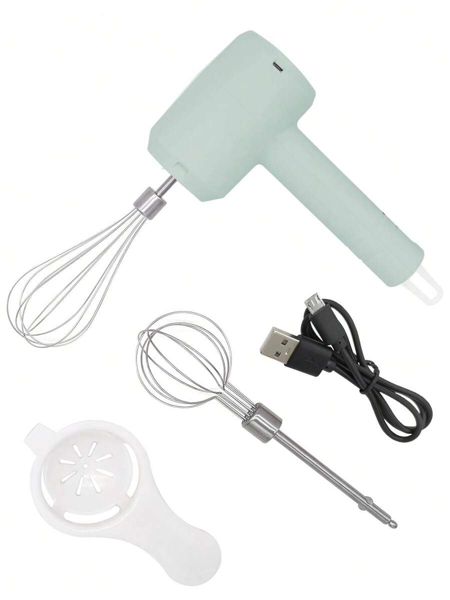 Portable Electric Manual Mixer, Equipped With Stainless Steel Mixer ...