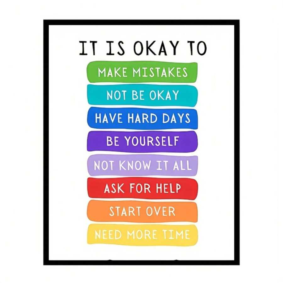 Boho Feelings Empowerment Poster - Inspiring Classroom Decor For ...