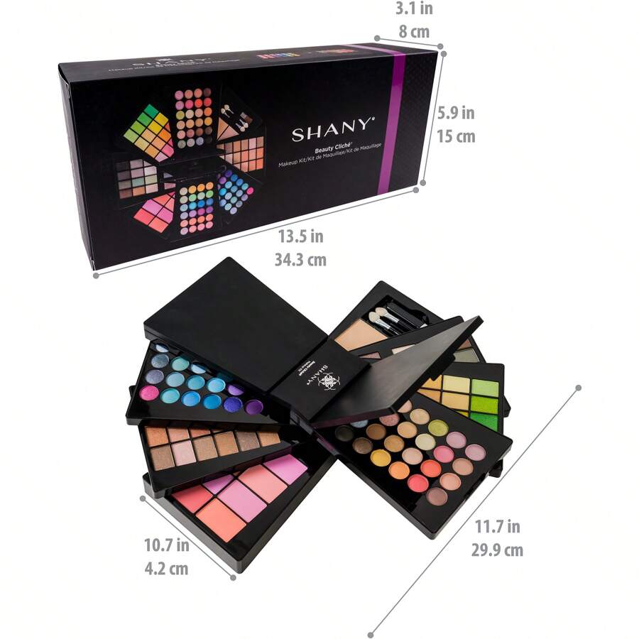 The SHANY Beauty Cliche Makeup Set - All-In-One Makeup Palette With ...