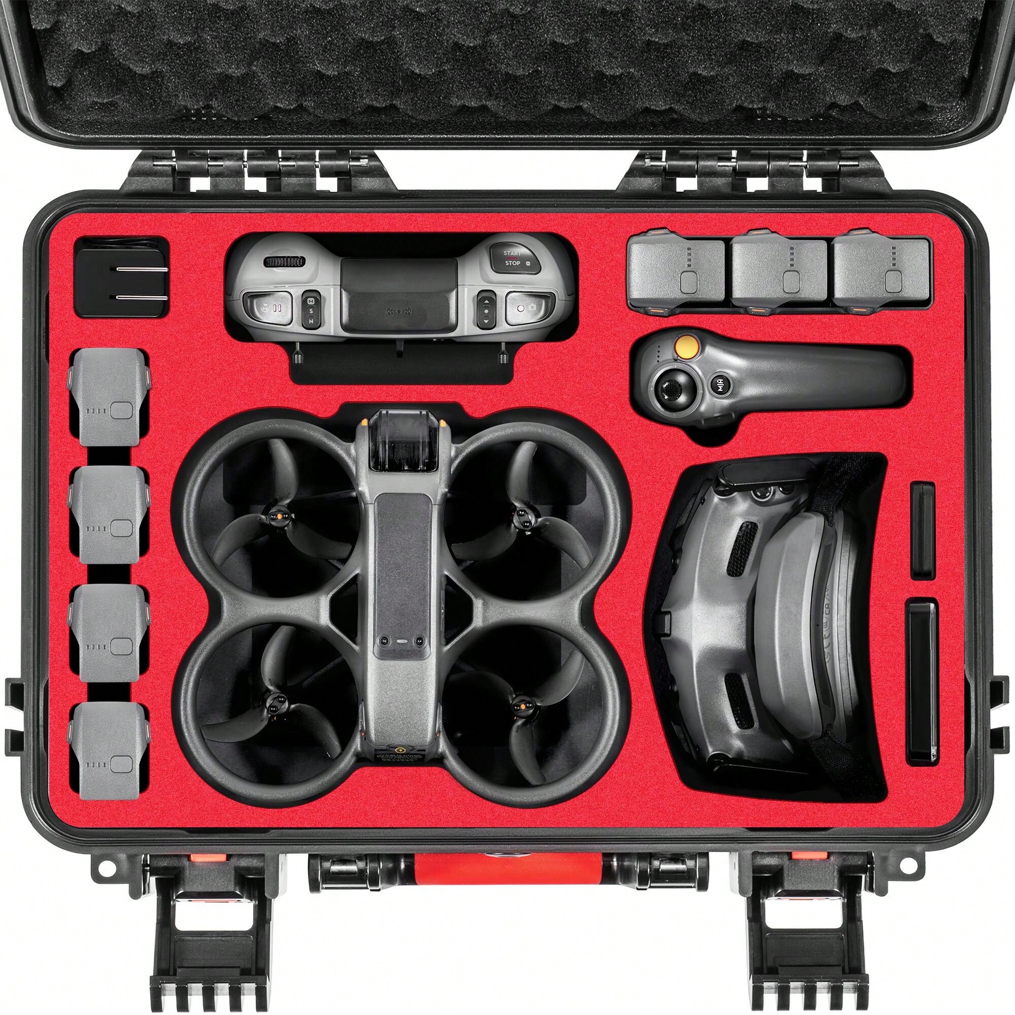 Avata 2 Case,Waterproof Carrying Hard Case For DJI Avata 2 Fly More ...