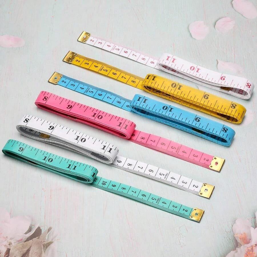 2/5/10 Pieces Colorful 150cm/60in Ruler For Body Proportions Small ...