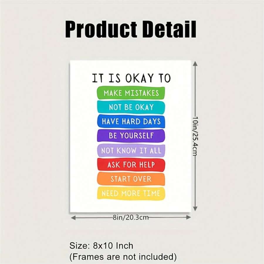 Boho Feelings Empowerment Poster - Inspiring Classroom Decor For ...